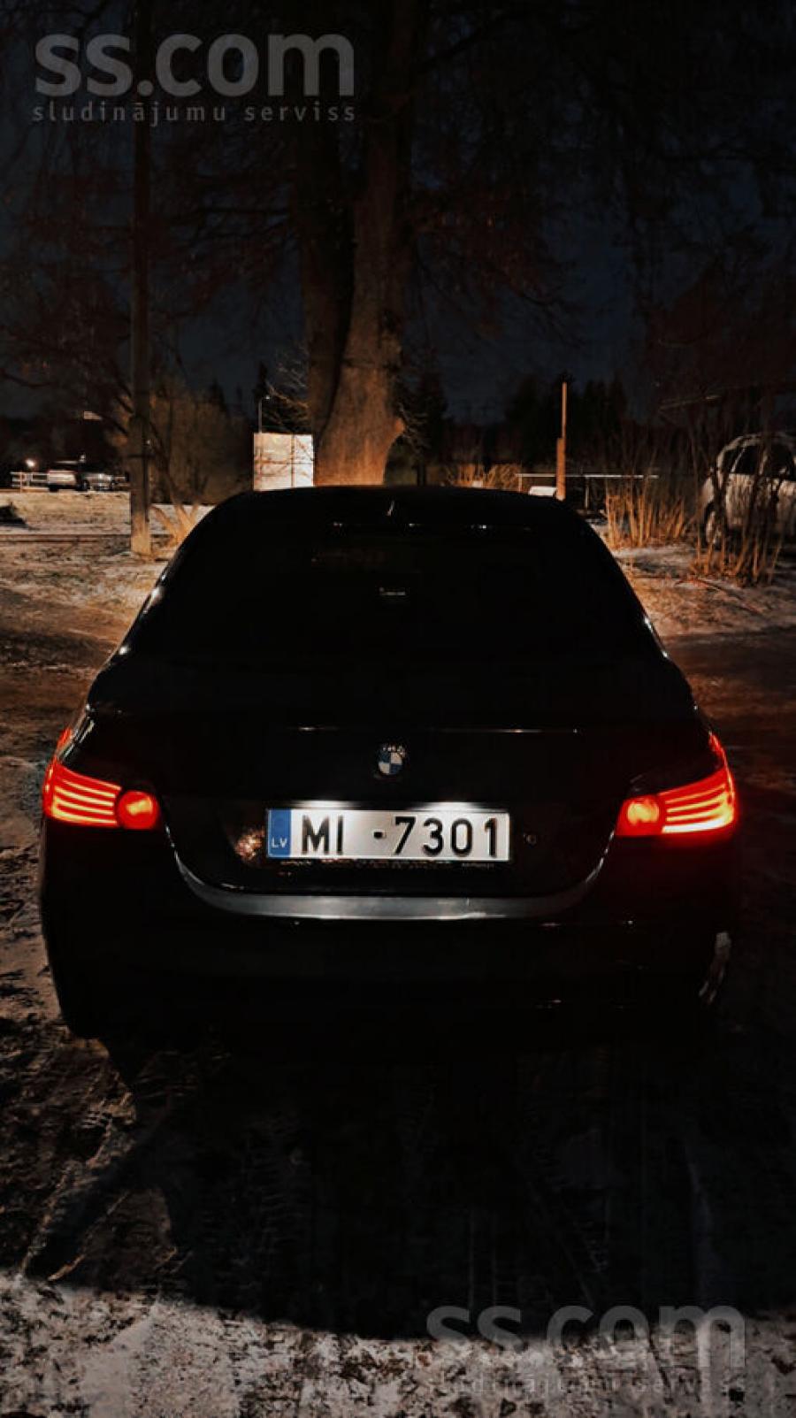 Black BMW 530 2003 in Riga, with an engine capacity of 3.00 L and mileage of 0 thousand km for 4500 €, photo 10 on AUTOMOTO.COM.LV