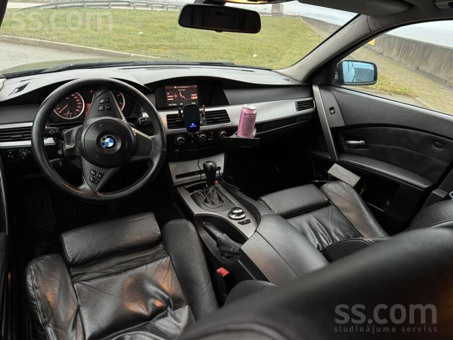 Melns BMW 530 2003 Rīga, ar dzinēja tilpumu 3.00 L un nobraukumu 0 tūkst. km par 3900 €, foto 10 vietnē AUTOMOTO.COM.LV