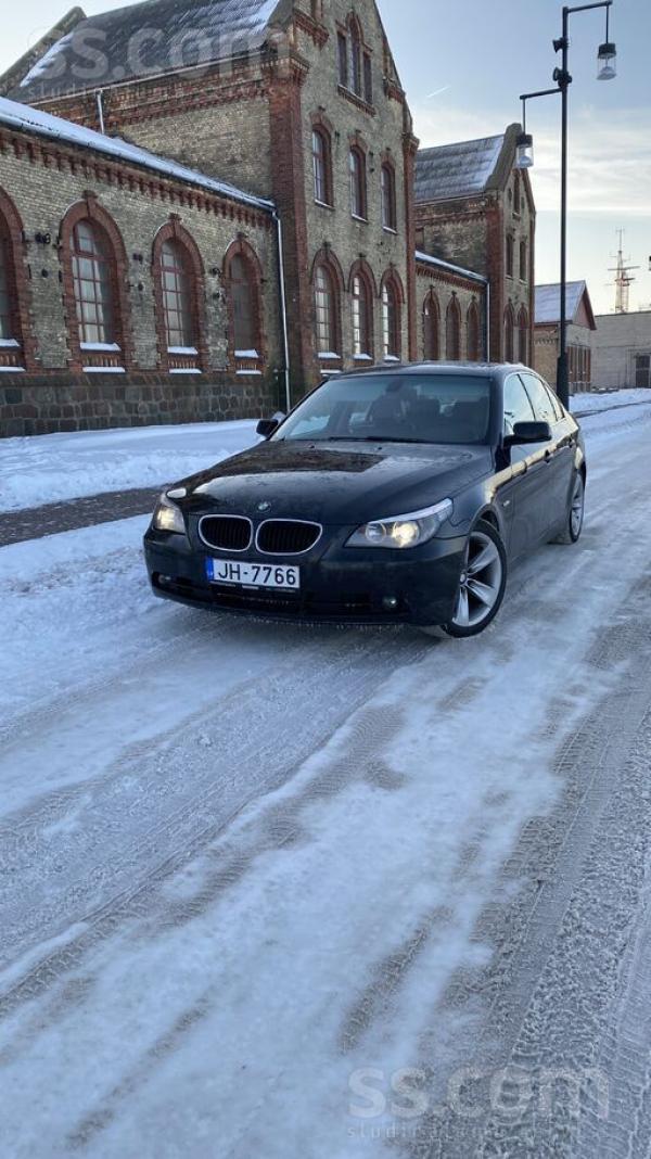 Melns BMW 530 2003 Ventspils, ar dzinēja tilpumu 3.00 L un nobraukumu 0 tūkst. km par 3400 €, foto 5 vietnē AUTOMOTO.COM.LV