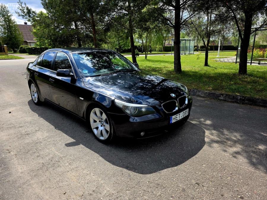 Черный БМВ 530 2003 в Алитус, объемом двигателя 3.00 л и пробегом 374 тыс. км за 3800 €, фото 6 на AUTOMOTO.COM.LV