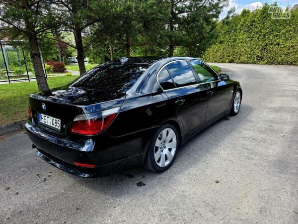 Black BMW 530 2003 in Alytus, with an engine capacity of 3.00 L and mileage of 374 thousand km for 3800 €, photo 7 on AUTOMOTO.COM.LV