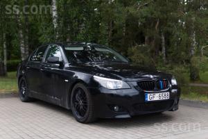 Черный БМВ 530 2003 в Талси, объемом двигателя 3.00 л и пробегом 418 тыс. км за 2200 €, фото  на AUTOMOTO.COM.LV