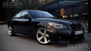 Black BMW 530 2003 in Ogre, with an engine capacity of 3.00 L and mileage of 407 thousand km for 4400 €, photo  on AUTOMOTO.COM.LV