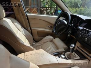 Black BMW 530 2003 in Riga, with an engine capacity of 3.00 L and mileage of 346 thousand km for 3500 €, photo 8 on AUTOMOTO.COM.LV