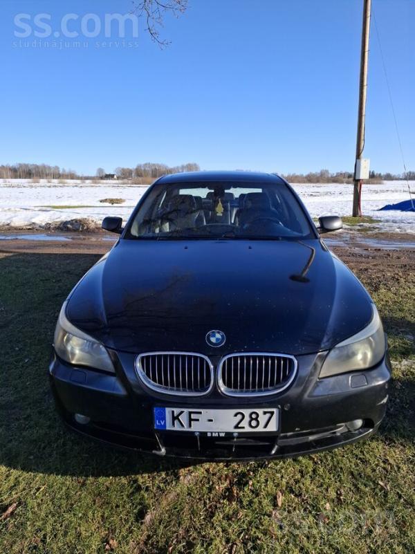Черный БМВ 530 2003 в Бауска, объемом двигателя 3.00 л и пробегом 387 тыс. км за 1600 €, фото 6 на AUTOMOTO.COM.LV