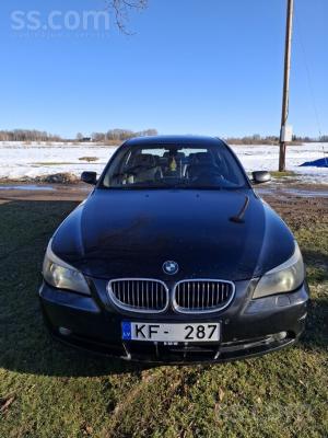 Melns BMW 530 2003 Bauska, ar dzinēja tilpumu 3.00 L un nobraukumu 387 tūkst. km par 1600 €, foto 7 vietnē AUTOMOTO.COM.LV
