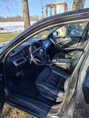 Melns BMW 530 2003 Bauska, ar dzinēja tilpumu 3.00 L un nobraukumu 387 tūkst. km par 1600 €, foto 10 vietnē AUTOMOTO.COM.LV