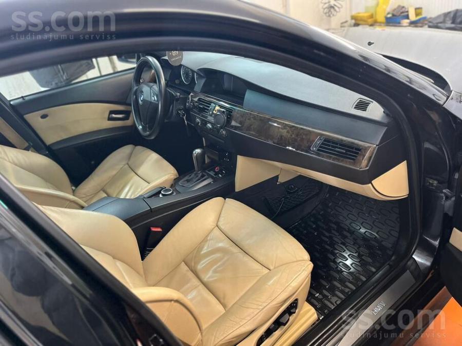Melns BMW 530 2003 Rīga, ar dzinēja tilpumu 3.00 L un nobraukumu 269 tūkst. km par 3500 €, foto 5 vietnē AUTOMOTO.COM.LV