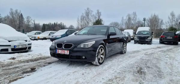 Melns BMW 530 2003 Valmiera, ar dzinēja tilpumu 3.00 L un nobraukumu 447 tūkst. km par 2800 €, foto 6 vietnē AUTOMOTO.COM.LV