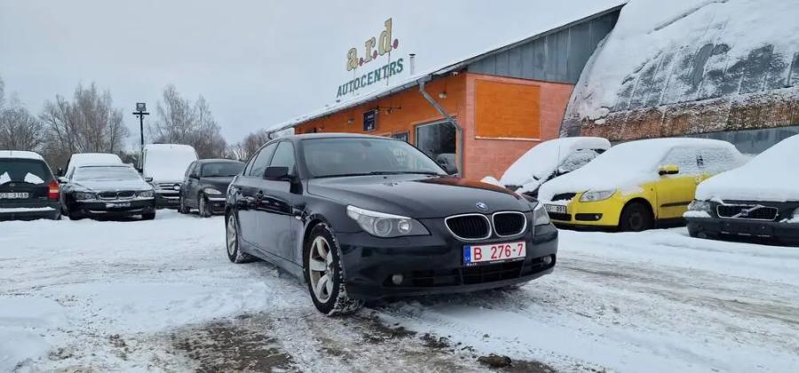 Черный БМВ 530 2003 в Валмиера, объемом двигателя 3.00 л и пробегом 447 тыс. км за 2800 €, фото 1 на AUTOMOTO.COM.LV