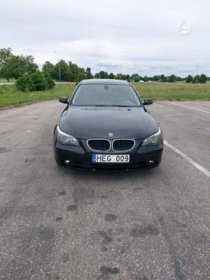 Black BMW 530 2003 in Vilkaviskis, with an engine capacity of 2.99 L and mileage of 407 thousand km for 3500 €, photo 3 on AUTOMOTO.COM.LV