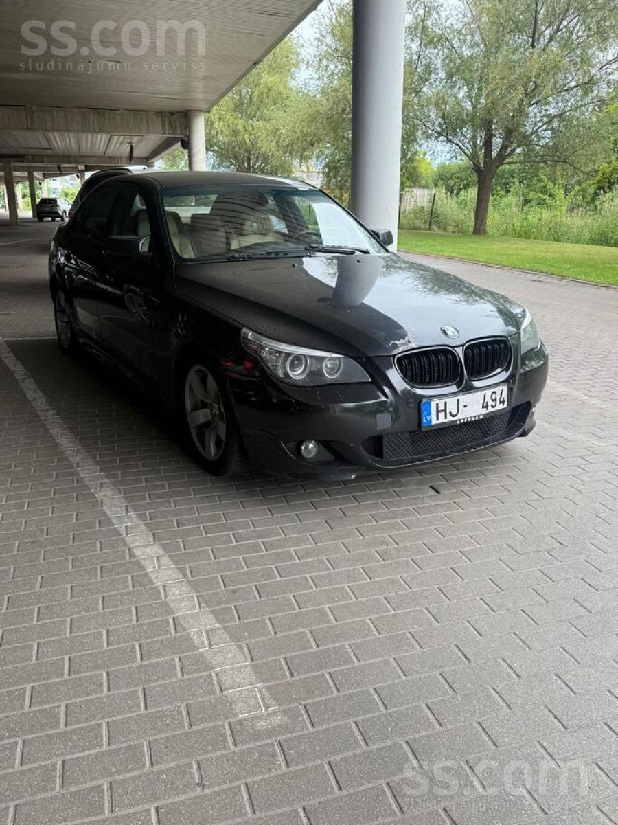 Melns BMW 530 2003 Rīga, ar dzinēja tilpumu 3.00 L un nobraukumu 269 tūkst. km par 3200 €, foto 1 vietnē AUTOMOTO.COM.LV