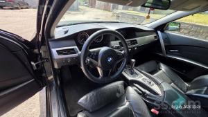 Black BMW 530 2003 in Jurmala, with an engine capacity of 3.00 L and mileage of 294 thousand km for 5500 €, photo 7 on AUTOMOTO.COM.LV