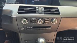 Black BMW 530 2003 in Jurmala, with an engine capacity of 3.00 L and mileage of 294 thousand km for 5500 €, photo 11 on AUTOMOTO.COM.LV