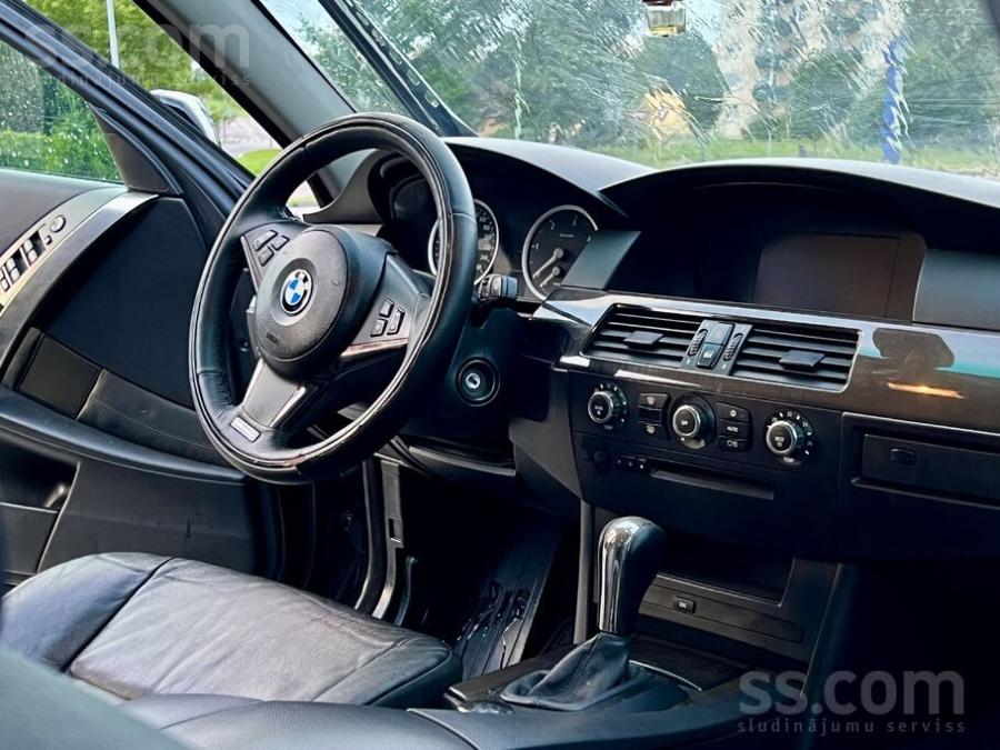 Черный БМВ 530 2003 в Даугавпилс, объемом двигателя 3.00 л и пробегом 0 тыс. км за 2200 €, фото 6 на AUTOMOTO.COM.LV