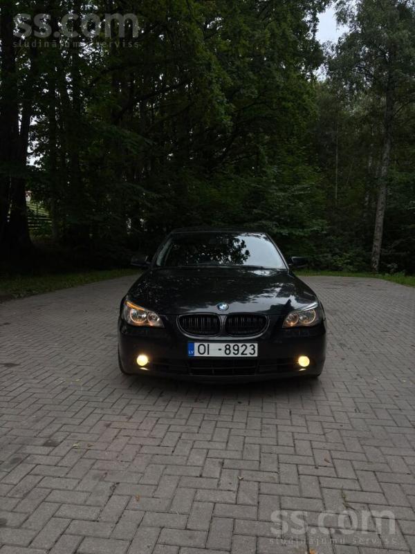Black BMW 530 2003 in Talsi, with an engine capacity of 3.00 L and mileage of 0 thousand km for 3000 €, photo 2 on AUTOMOTO.COM.LV