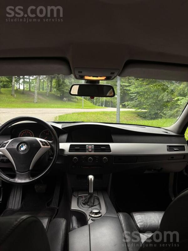 Black BMW 530 2003 in Talsi, with an engine capacity of 3.00 L and mileage of 0 thousand km for 3000 €, photo 6 on AUTOMOTO.COM.LV