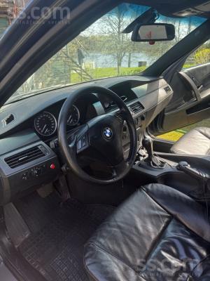 Black BMW 530 2003 in Riga, with an engine capacity of 3.00 L and mileage of 483 thousand km for 4999 €, photo 5 on AUTOMOTO.COM.LV