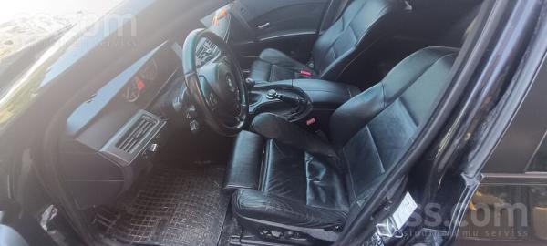Melns BMW 530 2003 Tukums, ar dzinēja tilpumu 3.00 L un nobraukumu 400 tūkst. km par 5400 €, foto 1 vietnē AUTOMOTO.COM.LV