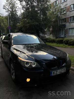 Черный БМВ 530 2003 в Рига, объемом двигателя 3.00 л и пробегом 0 тыс. км за 3399 €, фото  на AUTOMOTO.COM.LV