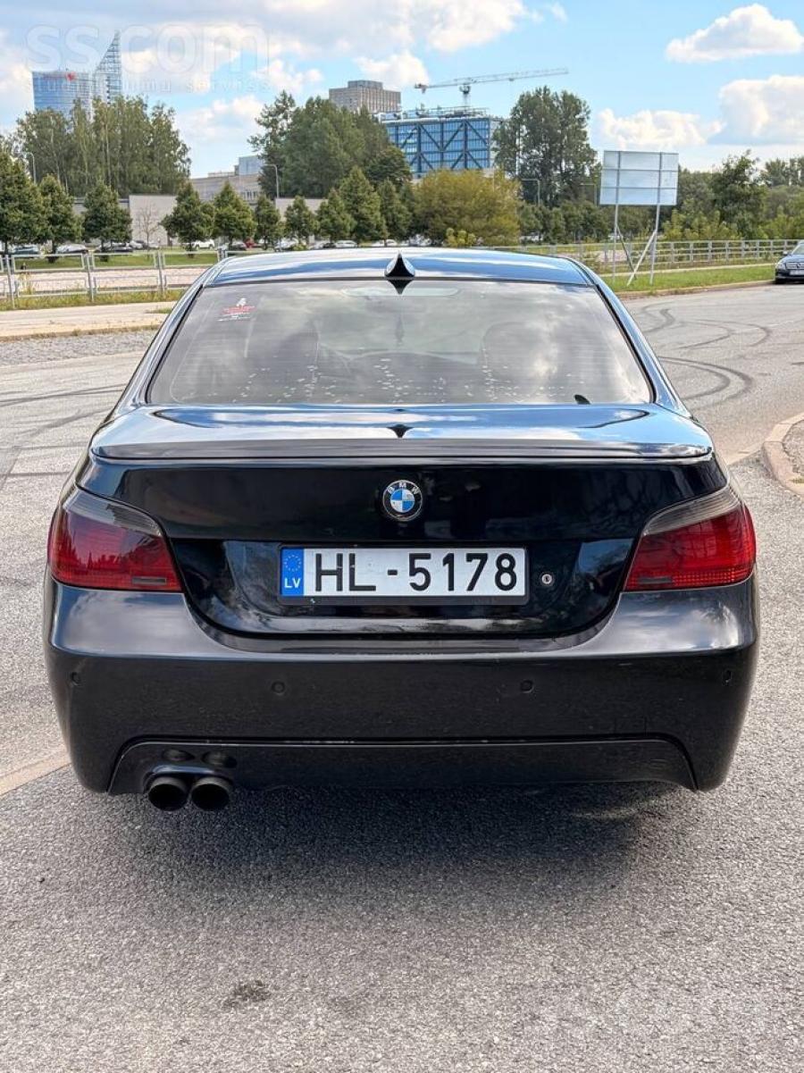 Melns BMW 530 2003 Rīga, ar dzinēja tilpumu 3.00 L un nobraukumu 408 tūkst. km par 3300 €, foto 6 vietnē AUTOMOTO.COM.LV