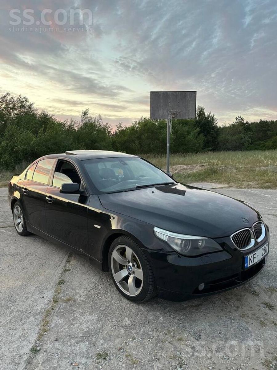Melns BMW 530 2003 Liepāja, ar dzinēja tilpumu 3.00 L un nobraukumu 390 tūkst. km par 3700 €, foto 3 vietnē AUTOMOTO.COM.LV