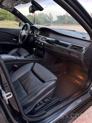 Melns BMW 530 2003 Liepāja, ar dzinēja tilpumu 3.00 L un nobraukumu 390 tūkst. km par 3700 €, foto 10 vietnē AUTOMOTO.COM.LV