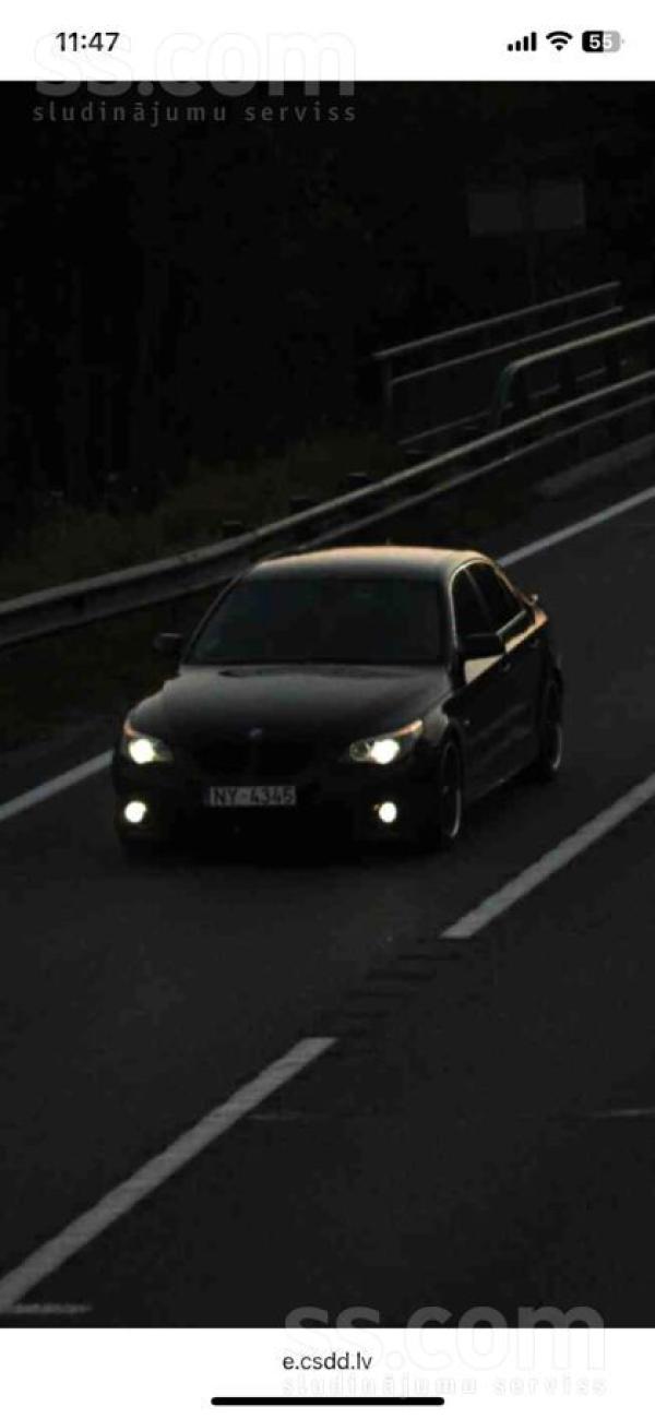 Black BMW 530 2003 in Valmiera, with an engine capacity of 3.00 L and mileage of 265 thousand km for 3500 €, photo 10 on AUTOMOTO.COM.LV
