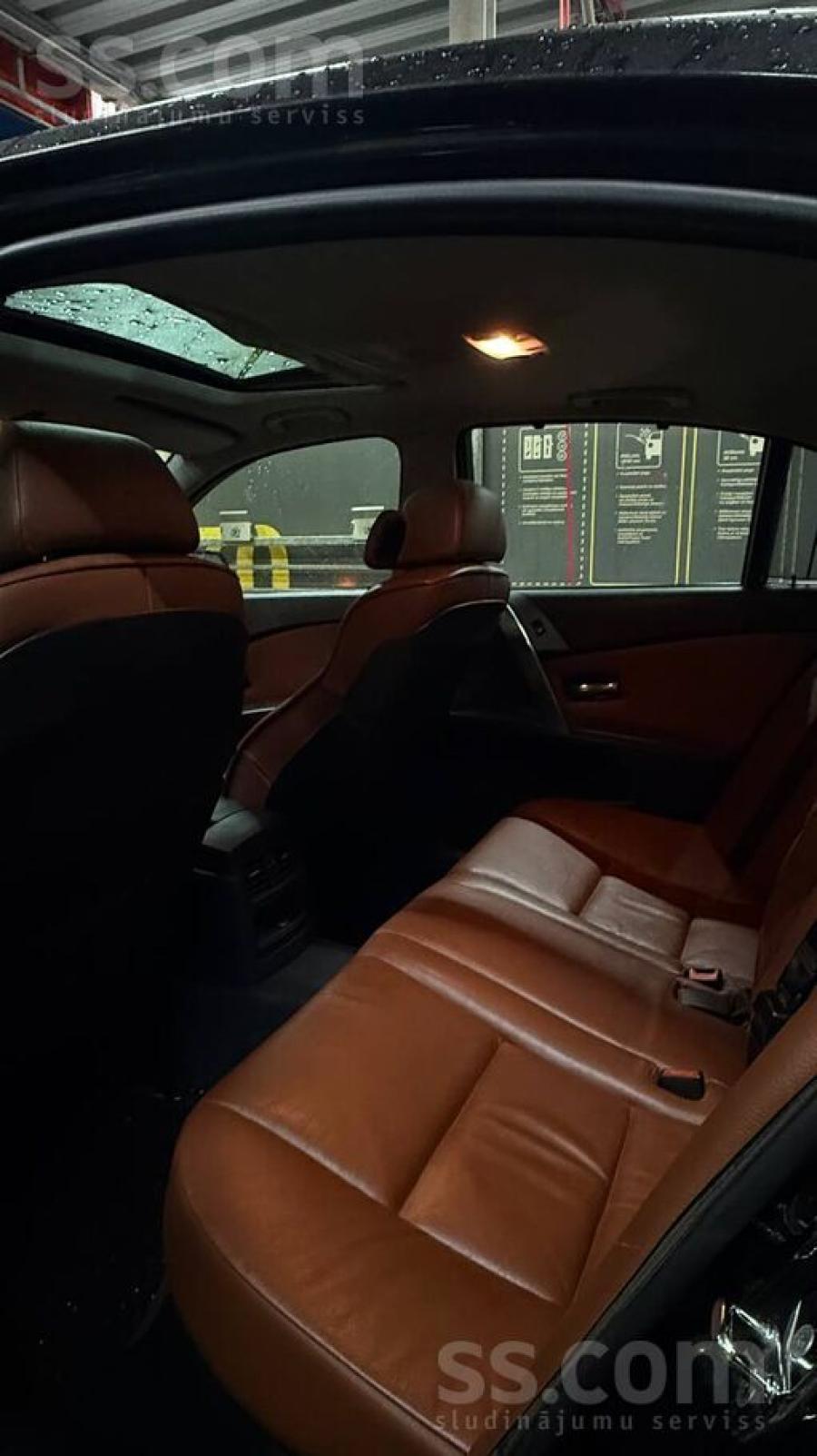 Black BMW 530 2003 in Riga, with an engine capacity of 3.00 L and mileage of 461 thousand km for 3700 €, photo 5 on AUTOMOTO.COM.LV