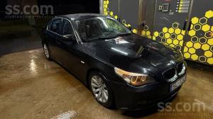 Black BMW 530 2003 in Riga, with an engine capacity of 3.00 L and mileage of 461 thousand km for 3700 €, photo 7 on AUTOMOTO.COM.LV
