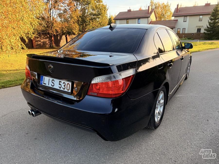 Black BMW 530 2003 in Vilnius, with an engine capacity of 3.00 L and mileage of 400 thousand km for 2850 €, photo 7 on AUTOMOTO.COM.LV