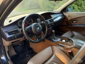 Black BMW 530 2003 in Vilnius, with an engine capacity of 3.00 L and mileage of 400 thousand km for 2850 €, photo 11 on AUTOMOTO.COM.LV