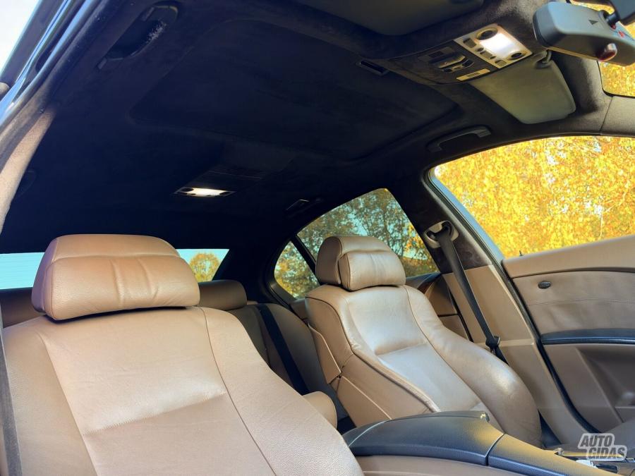 Black BMW 530 2003 in Vilnius, with an engine capacity of 3.00 L and mileage of 400 thousand km for 2850 €, photo 16 on AUTOMOTO.COM.LV