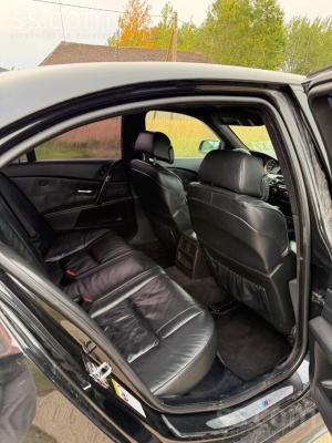 Black BMW 530 2003 in Rezekne, with an engine capacity of 3.00 L and mileage of 470 thousand km for 5899 €, photo 5 on AUTOMOTO.COM.LV