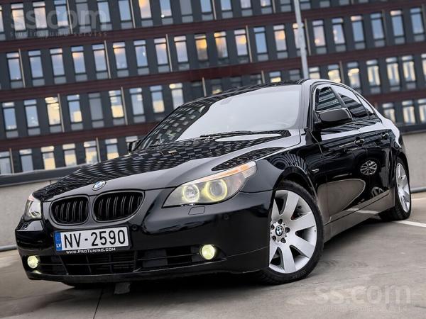 Melns BMW 530 2003 Rīga, ar dzinēja tilpumu 3.00 L un nobraukumu 0 tūkst. km par 3350 €, foto 1 vietnē AUTOMOTO.COM.LV