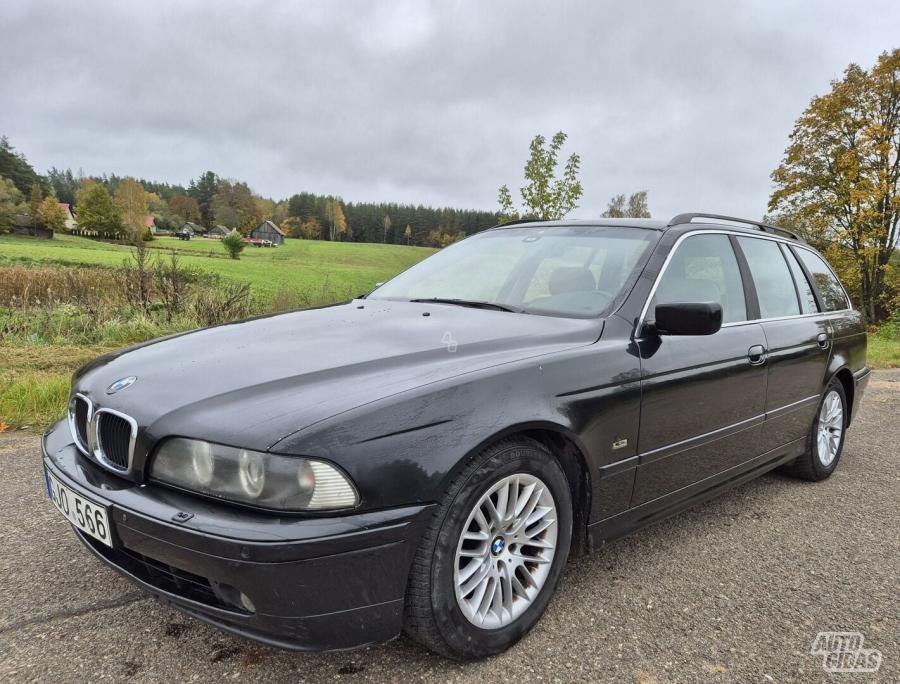 Melns BMW 530 2003 Viļņa, ar dzinēja tilpumu 2.90 L un nobraukumu 360 tūkst. km par 1550 €, foto 1 vietnē AUTOMOTO.COM.LV