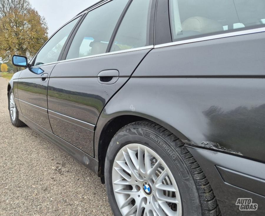 Melns BMW 530 2003 Viļņa, ar dzinēja tilpumu 2.90 L un nobraukumu 360 tūkst. km par 1550 €, foto 9 vietnē AUTOMOTO.COM.LV