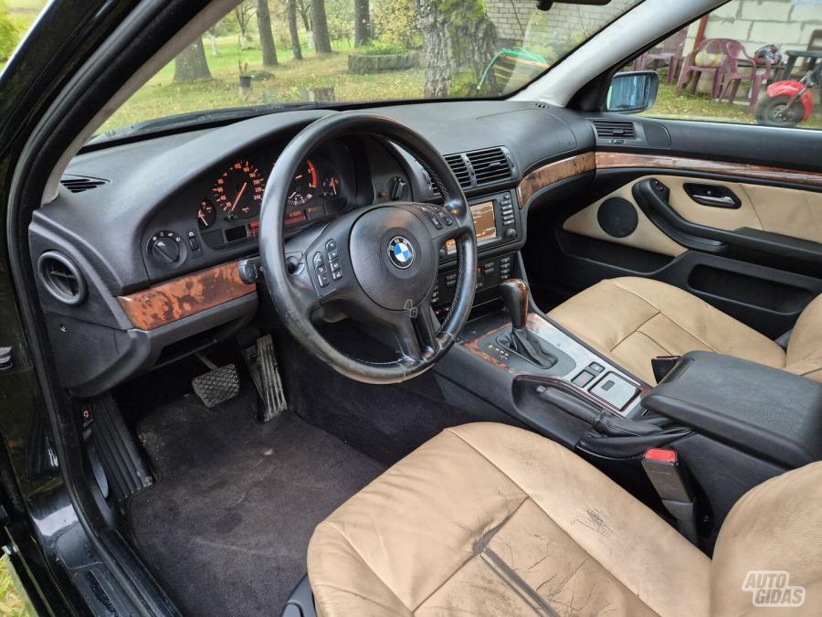 Melns BMW 530 2003 Viļņa, ar dzinēja tilpumu 2.90 L un nobraukumu 360 tūkst. km par 1550 €, foto 11 vietnē AUTOMOTO.COM.LV