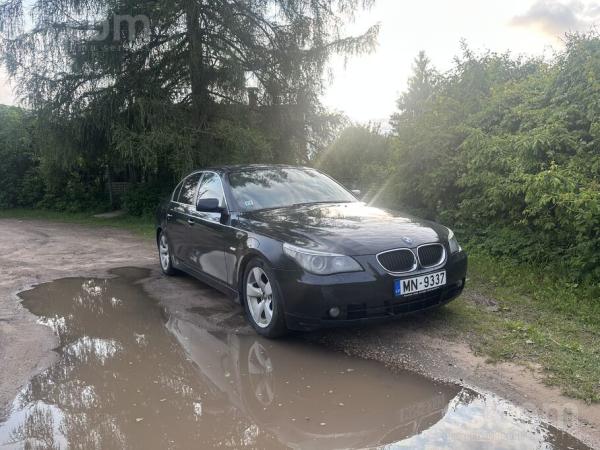 Black BMW 530 2004 in Rezekne, with an engine capacity of 3.00 L and mileage of 353 thousand km for 3350 €, photo 1 on AUTOMOTO.COM.LV