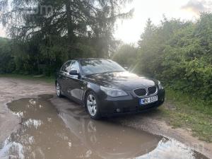 Black BMW 530 2004 in Rezekne, with an engine capacity of 3.00 L and mileage of 353 thousand km for 8990 €, photo 1 on AUTOMOTO.COM.LV