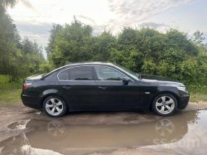Black BMW 530 2004 in Rezekne, with an engine capacity of 3.00 L and mileage of 353 thousand km for 8990 €, photo 2 on AUTOMOTO.COM.LV
