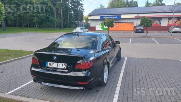 Melns BMW 530 2004 Rīga, ar dzinēja tilpumu 3.00 L un nobraukumu 440 tūkst. km par 2500 €, foto 5 vietnē AUTOMOTO.COM.LV
