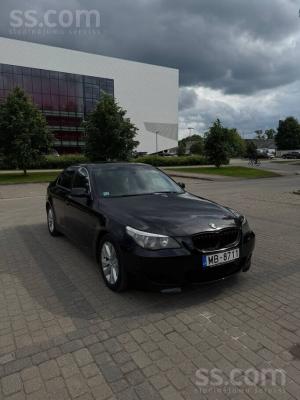 Black BMW 530 2004 in Rezekne, with an engine capacity of 3.00 L and mileage of 477 thousand km for 5000 €, photo 2 on AUTOMOTO.COM.LV