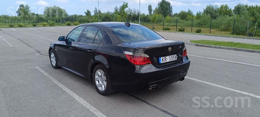 Melns BMW 530 2004 Jelgava, ar dzinēja tilpumu 3.00 L un nobraukumu 350 tūkst. km par 2500 €, foto 1 vietnē AUTOMOTO.COM.LV