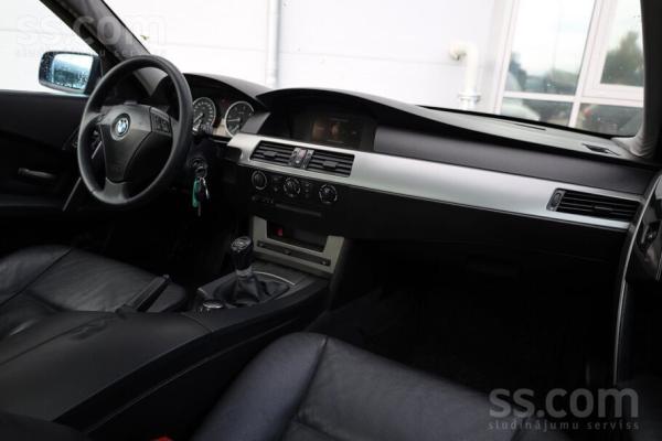 Melns BMW 530 2004 Rīga, ar dzinēja tilpumu 3.00 L un nobraukumu 0 tūkst. km par 3995 €, foto 11 vietnē AUTOMOTO.COM.LV