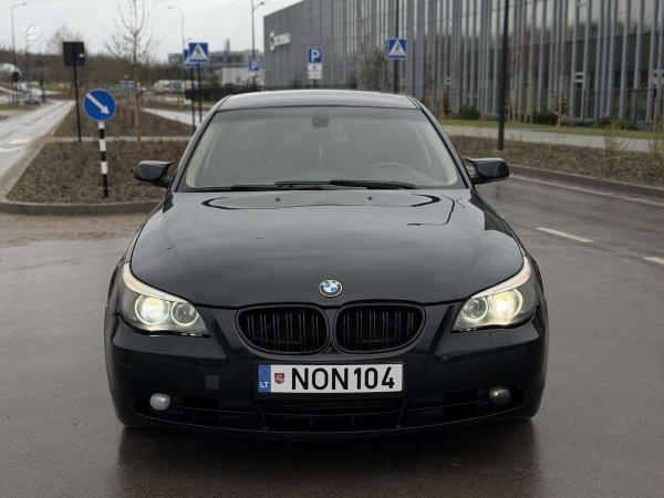 Black BMW 530 2004 in Vilnius, with an engine capacity of 3.00 L and mileage of 402 thousand km for 3100 €, photo 9 on AUTOMOTO.COM.LV