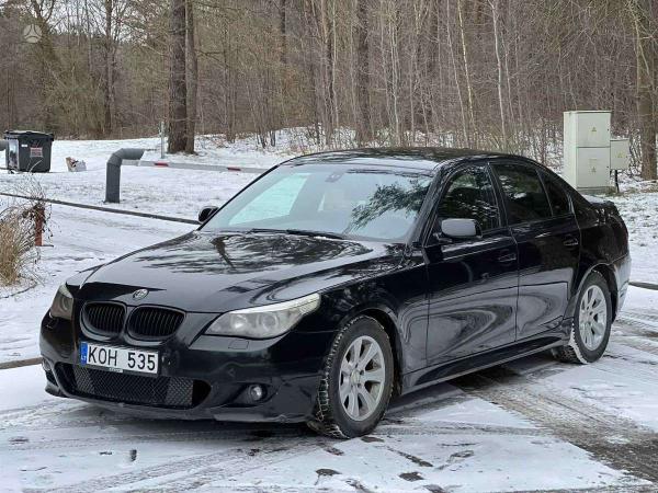 Melns BMW 530 2004 Viļņa, ar dzinēja tilpumu 2.93 L un nobraukumu 359 tūkst. km par 3300 €, foto 1 vietnē AUTOMOTO.COM.LV