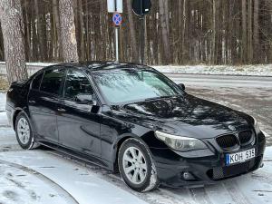 Black BMW 530 2004 in Vilnius, with an engine capacity of 2.93 L and mileage of 359 thousand km for 3300 €, photo 3 on AUTOMOTO.COM.LV