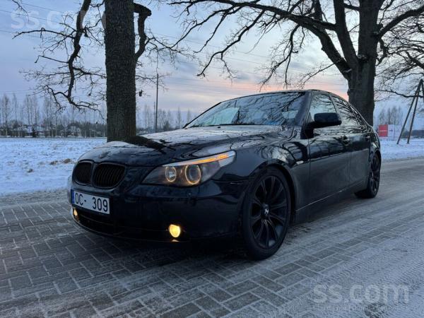 Melns BMW 530 2004 Valmiera, ar dzinēja tilpumu 3.00 L un nobraukumu 401 tūkst. km par 4550 €, foto 1 vietnē AUTOMOTO.COM.LV