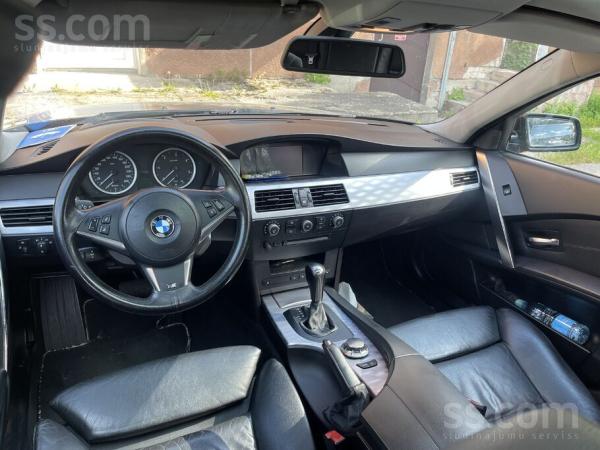 Melns BMW 530 2004 Valmiera, ar dzinēja tilpumu 3.00 L un nobraukumu 401 tūkst. km par 4550 €, foto 5 vietnē AUTOMOTO.COM.LV